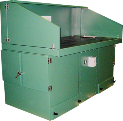 Self-Cleaning Downdraft Tables • DownDraft.com