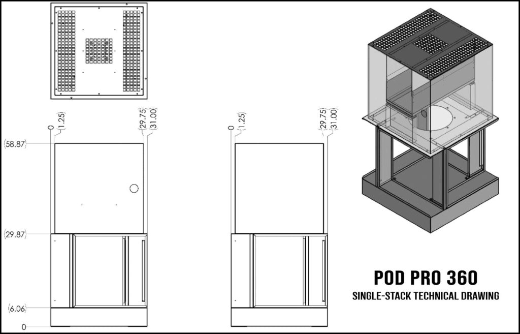 The Pod PRO 360 Series • DownDraft.com